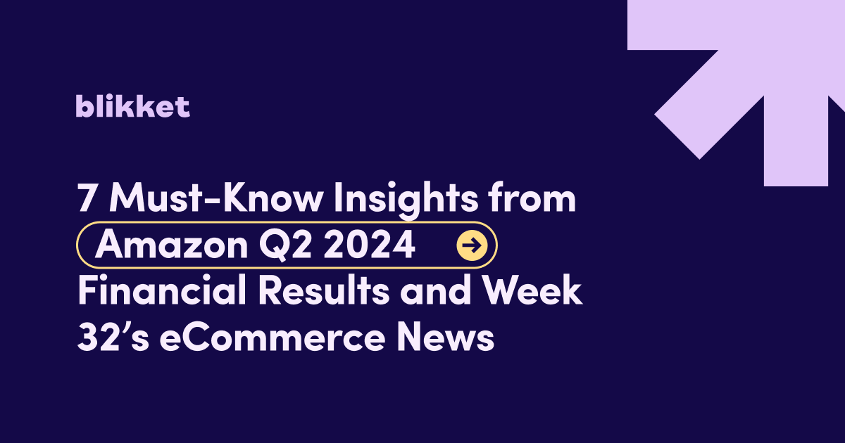 7 Must-Know Insights from Amazon Q2 2024 Financial Results and Week 32 ...